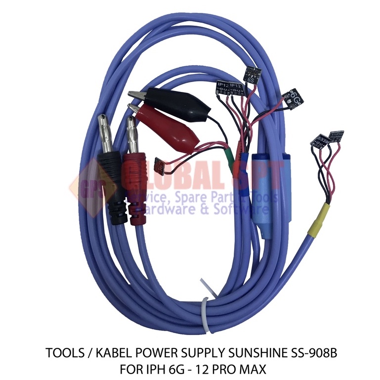 Jual TOOLS / TOOL KABEL POWER SUPPLY SUNSHINE SS-908B FOR IPH 6G - 12 ...