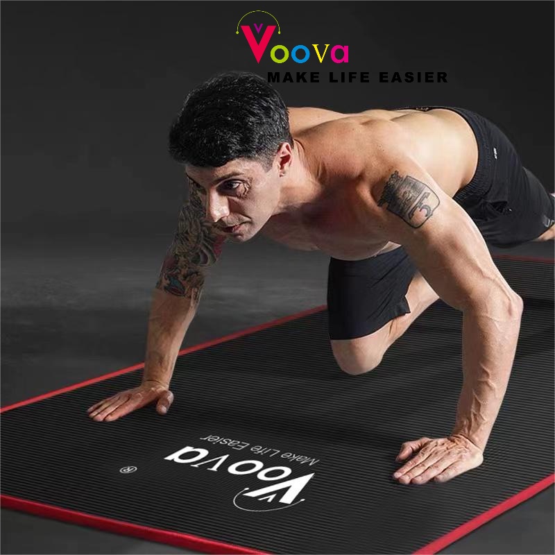 Jual VOOVA Matras Friendly Yoga Mat Anti Slip Tebal Premium Matras ...