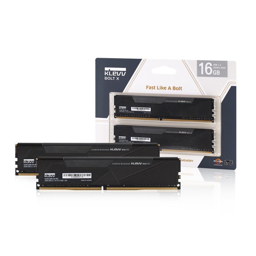 Jual RAM KLEVV BOLT X Series DDR4 PC28800 3600MHz Dual Channel 16GB ...