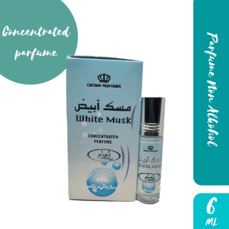 Jual Parfum Non Alkohol Misik Putih Tamam Parfum White Musk Original ...