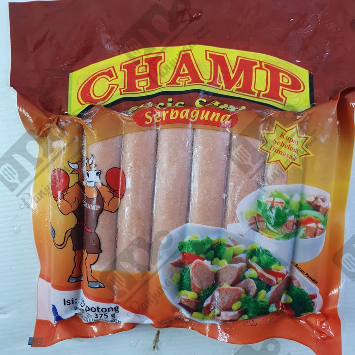 Jual Champ Sosis Sapi Serbaguna 375G Isi 15 Pcs | Shopee Indonesia