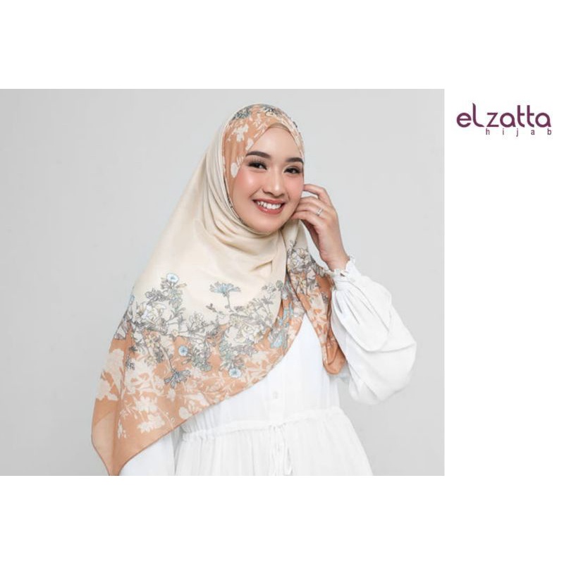 Jual ELZATTA HIJAB KERUDUNG SEGI EMPAT SEGIEMPAT MOTIF TERBARU ELZATTA ...