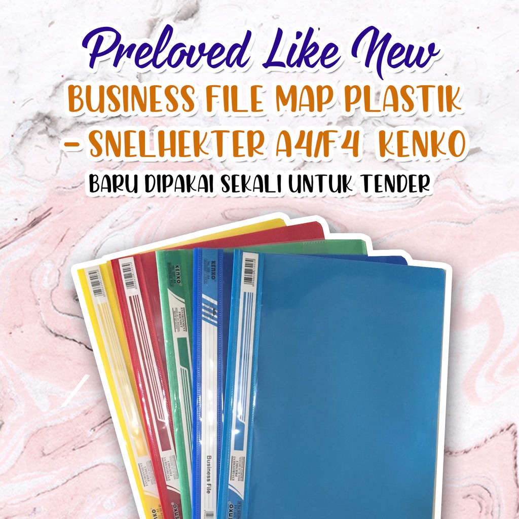Jual PRELOVED / KENKO Map Business File A4 MAP LIKE NEW | Shopee Indonesia