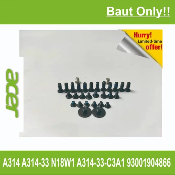 Jual ET52 BAUT-AC-18 BAUT SEKRUP MUR SCREW ORI SET LAPTOP NOTEBOOK ...