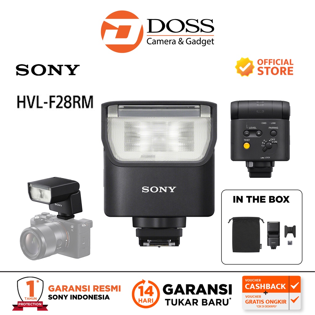 Jual Sony HVL-F28RM External Flash / Flash Sony | Shopee Indonesia