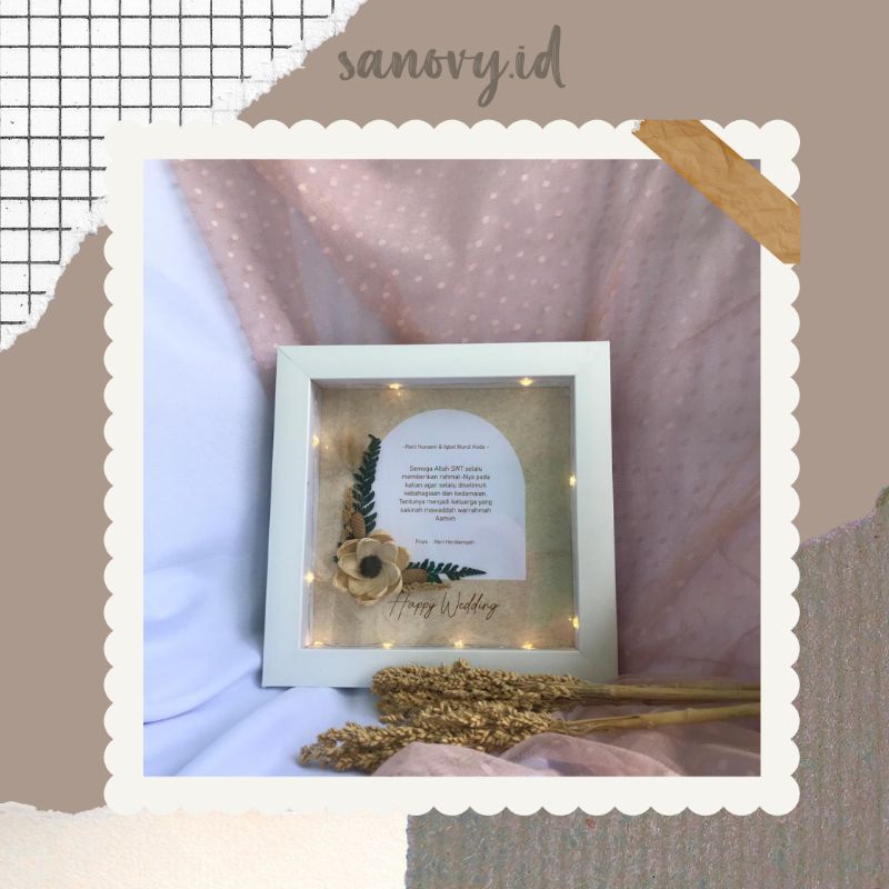 Jual FRAME UCAPAN TERIMAKASIH/DLL | Shopee Indonesia