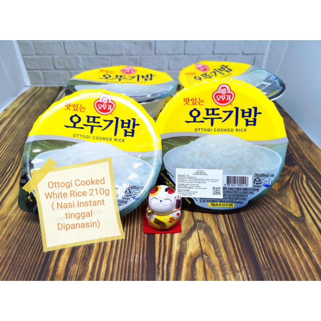 Jual WHITE RICE OTTOGI INSTANT COOKED 210GR / NASI INSTANT KOREA ...