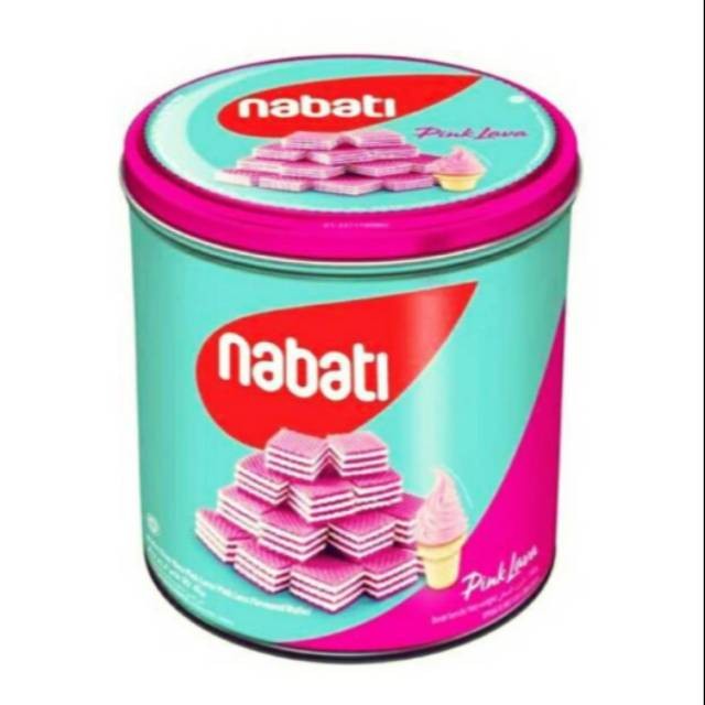 Jual Nabati Pink Lava Tin 320Gr | Shopee Indonesia