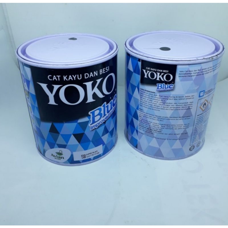 Jual Cat kayu dan besi 1 liter 1 kg merk Yoko dll macam macam warna ...