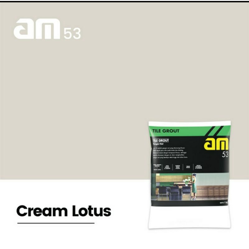 Jual AM 53 semen nat keramik. pengisi nat. tile grout. semen warna ...