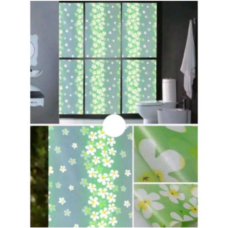 Jual sticker kaca motif (45x5meter) | Shopee Indonesia