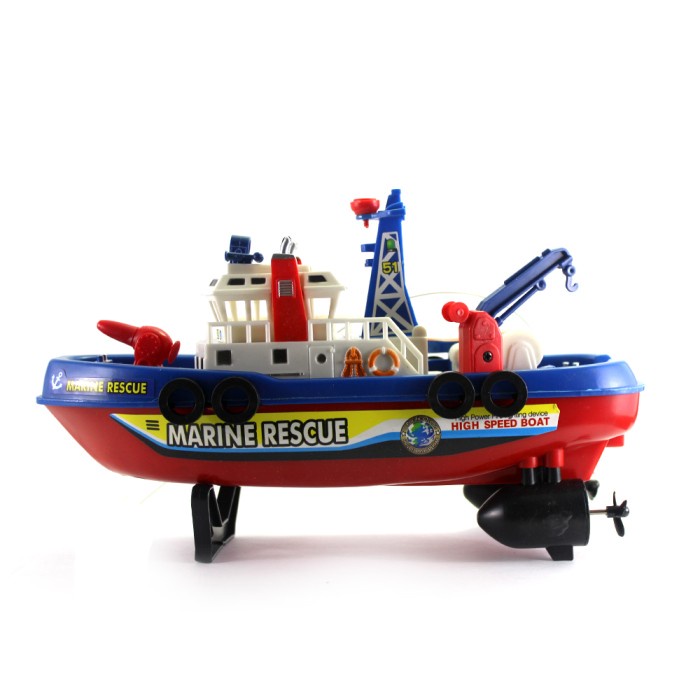 Jual Rckapal- Mainan Remote Control Extreme Super Rescue Boat -Kapal Rc ...