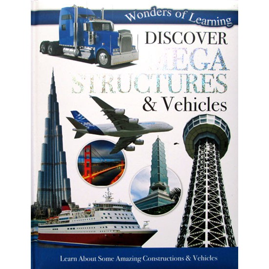 Jual Discover Mega Structures & Vehicles Wonders of Learning Reference ...