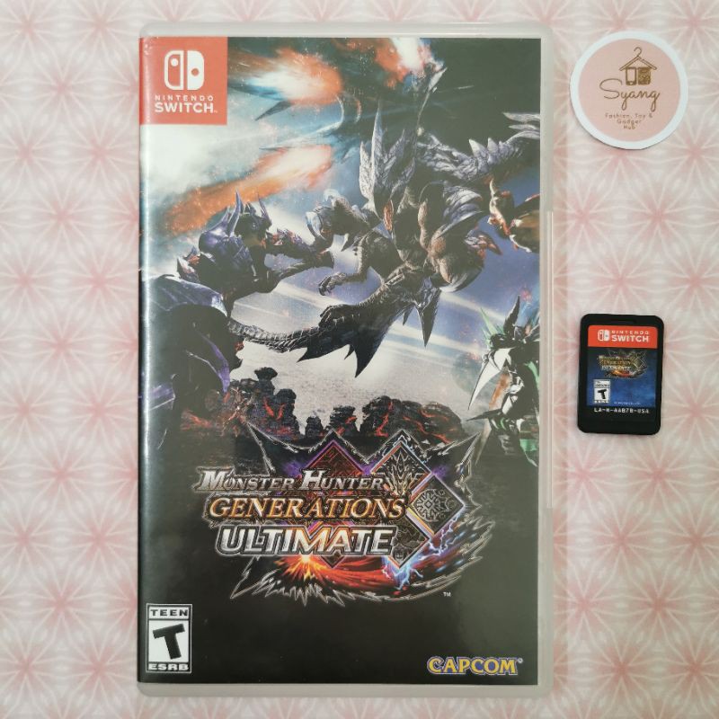 Jual Monster Hunter Generations Ultimate Nintendo Switch MHGU ...