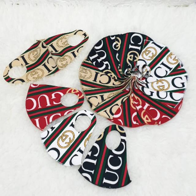Jual Masker Scuba K-POP Motif Gcci dior Tipe Unisex (Cewek & Cowok ...