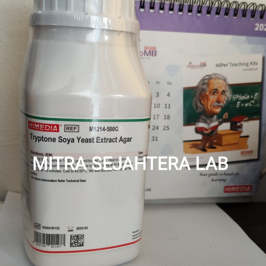 Jual Tryptone Soya Yeast Extract Agar Himedia 500g M1214 Media TSYEA | Shopee Indonesia