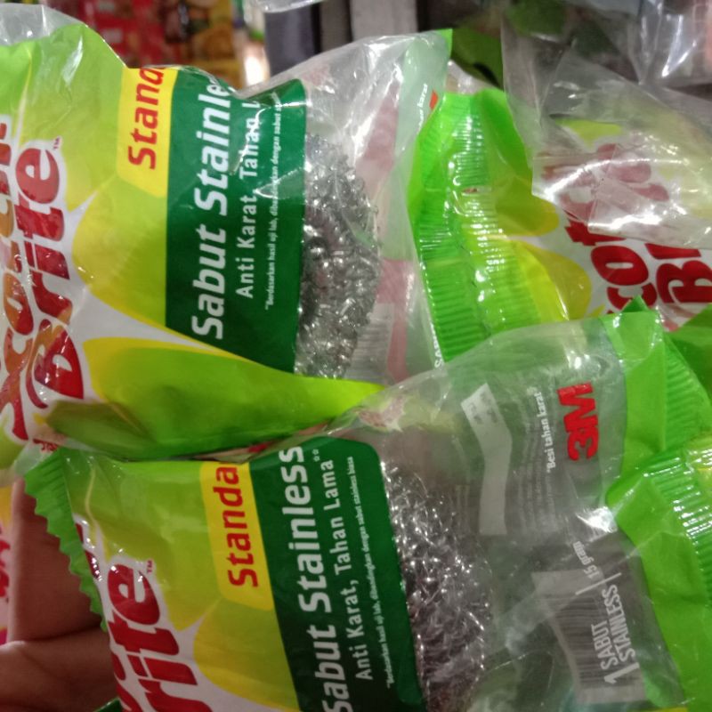 Jual sabut stainless Scotch Brite | Shopee Indonesia