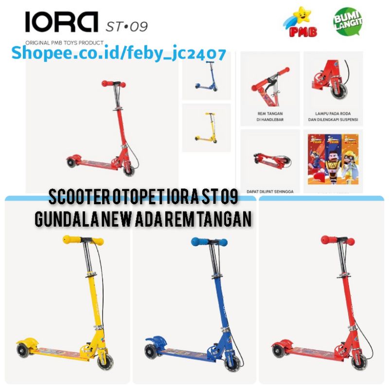 Jual New Design 2022 Murah Gosend Semarang Skuter Scooter Otopet Iora ...