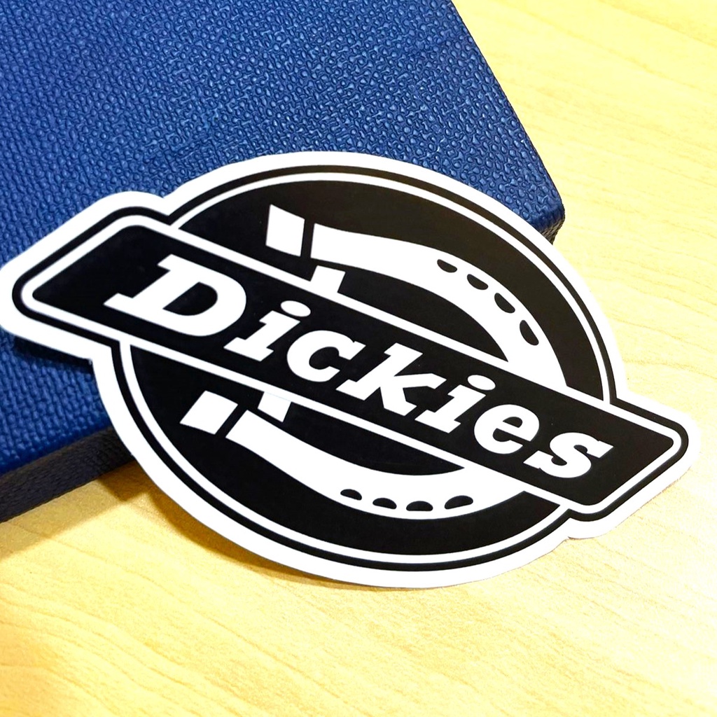 Jual Stiker / Sticker BLACK DICKIES Brand Logo Cutting | Shopee Indonesia