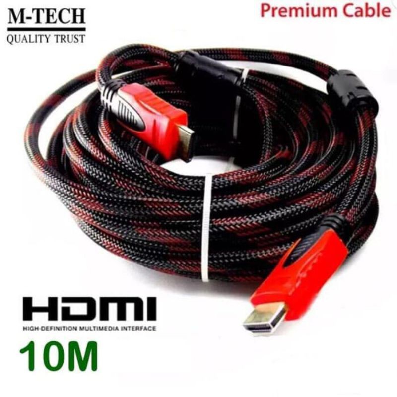 Jual Kabel M-Tech MTech HDMI 10 meter | Shopee Indonesia