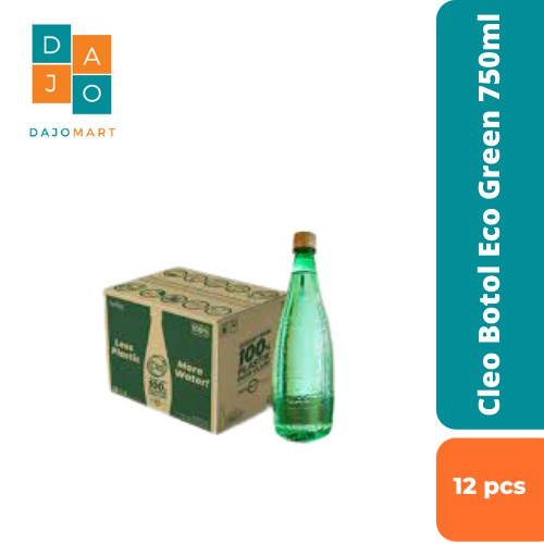Jual Cleo Botol Eco Green 750 ml (karton) | Shopee Indonesia