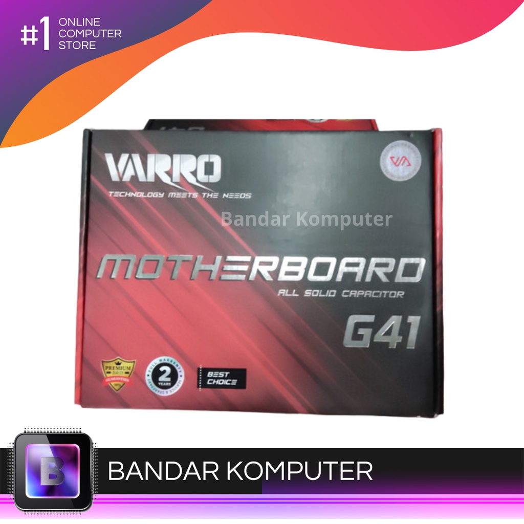 Jual MOTHERBOARD VARRO G41 | Shopee Indonesia