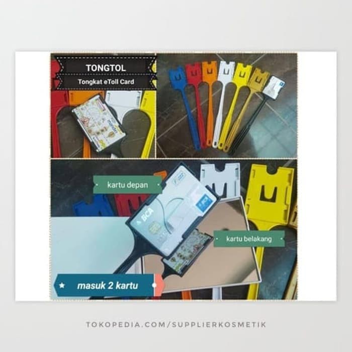 Jual Tongtol 2 Kartu / Tongkat E-Toll Card | Shopee Indonesia