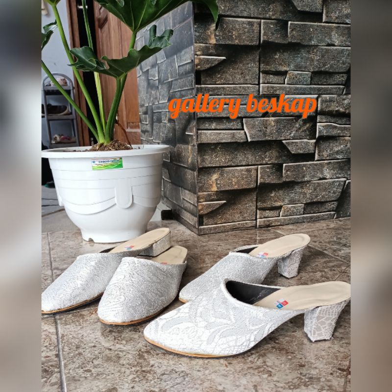 Jual Selop pengantin jaguar / sendal manten / slop elegant | Shopee ...