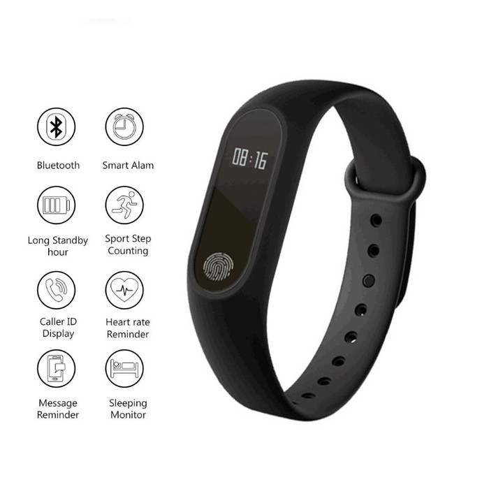 Jual Smartwatch M2 Fingerprint Sensor | Shopee Indonesia