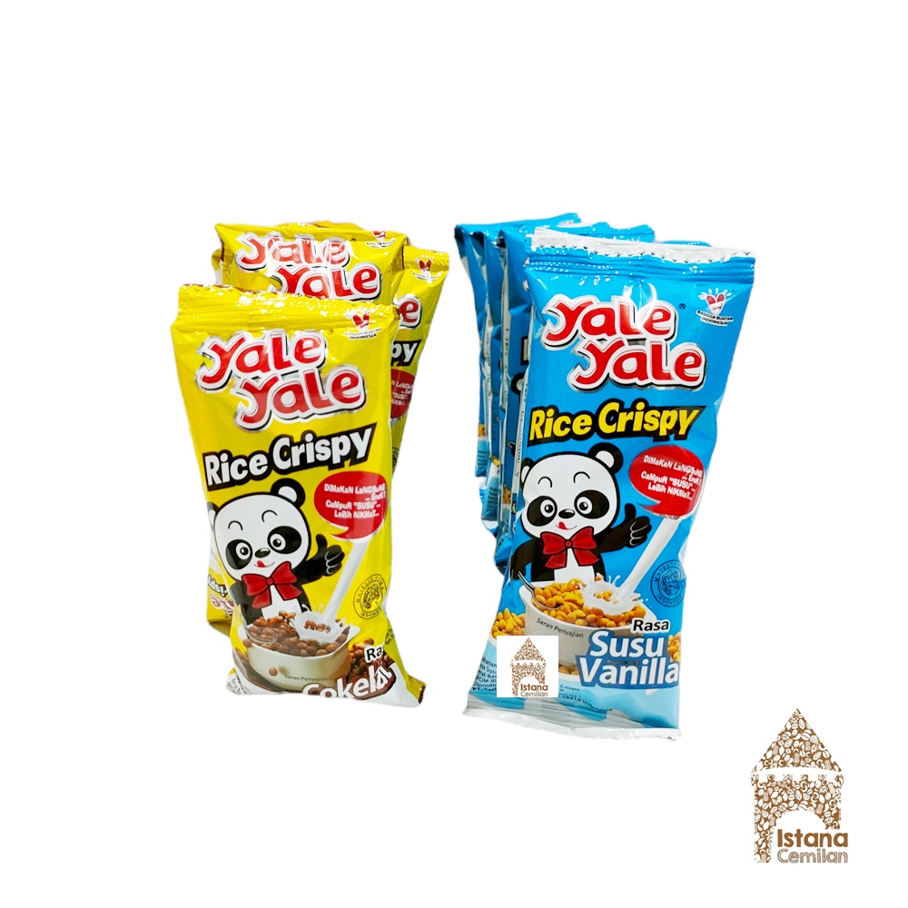 Jual Yale Yale Rice Crispy Sereal Cokelat / Vanilla (isi 10 pcs ...