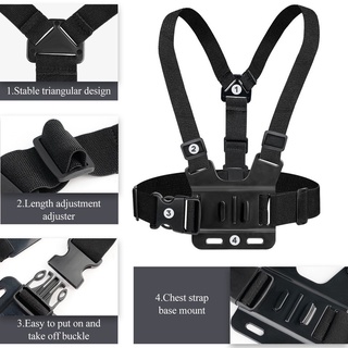 Jual 【COD】Body Chest Strap Tali Dada Handphone & Mount Kamera Body Belt ...