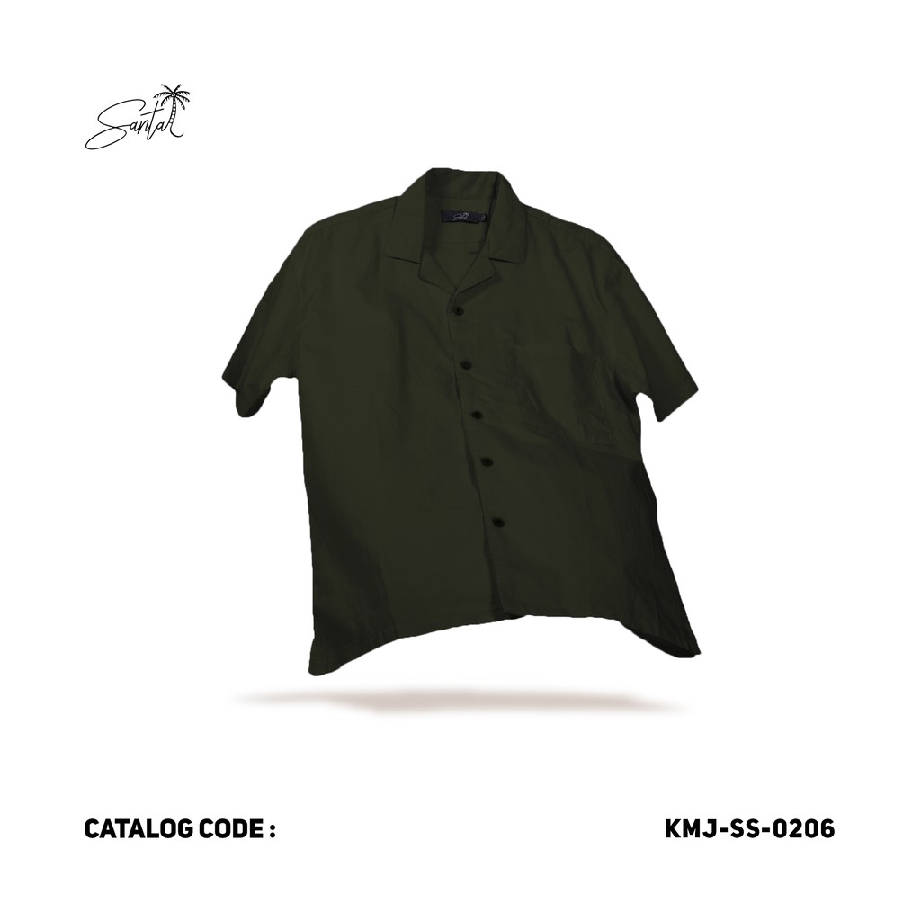 Jual Santai Kemeja Polos Warna Pria Wanita ( KMJ-SS-0206 ) | Shopee ...