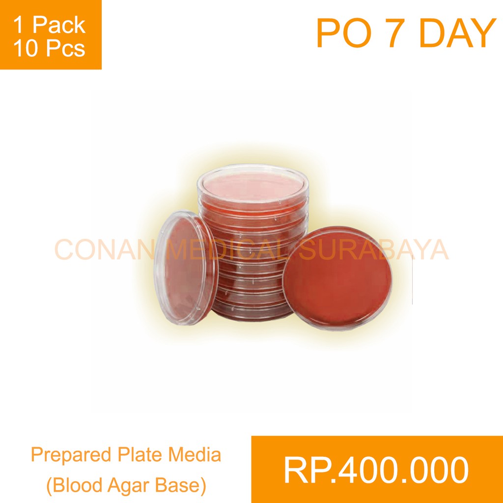 Jual Prepared Plate Media (Blood Agar Base) | Shopee Indonesia
