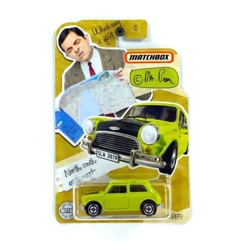 Jual Mobil Mr Bean Mini Cooper - Matchbox | Shopee Indonesia
