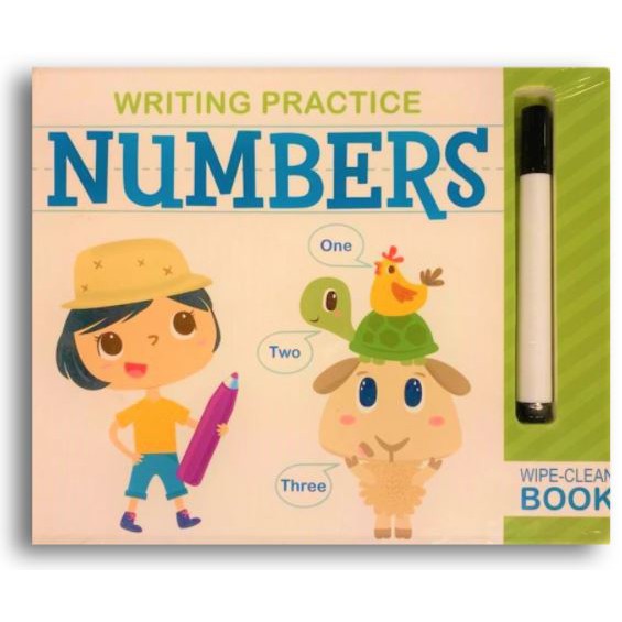 Jual Writing Practice : Number (Wipe-Clean Board Book) | Shopee Indonesia
