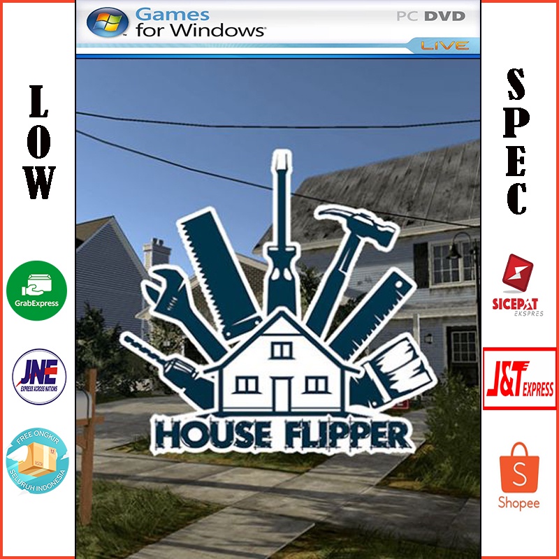 Jual HOUSE FLIPPER PC DVD I GAME GAMING LAPTOP KASET CD KOMPUTER I ...