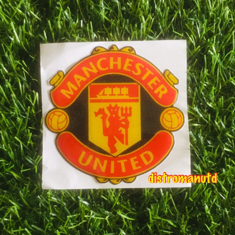 Jual Stiker Logo MU Timbul Embos | Shopee Indonesia
