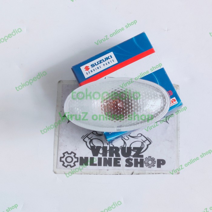 Jual LAMPU SEN RITING SEIN FENDER SAMPING SPLASH ALL NEW SPLASH PUTIH ORI | Shopee Indonesia