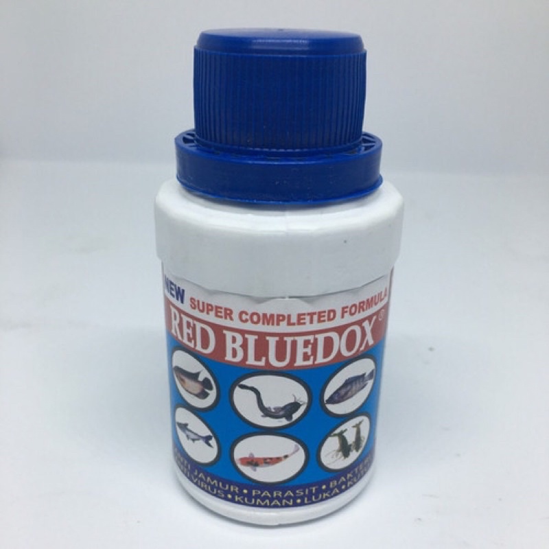 Jual RED BLUEDOX 125ML Obat Ikan Anti Jamur Parasit Bakteri Kuman Dan ...