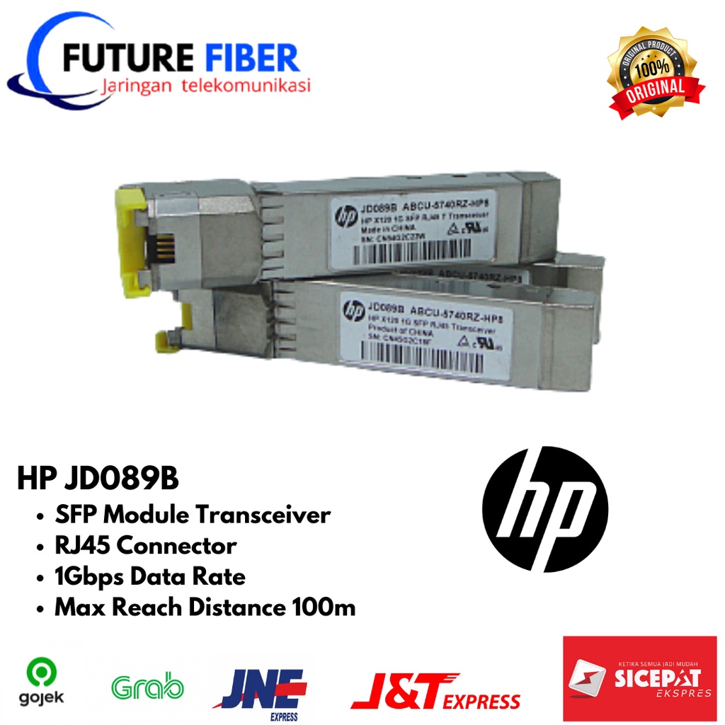 Jual Hp JD089B SFP Module Transceiver 1GBase Transceiver Module ...