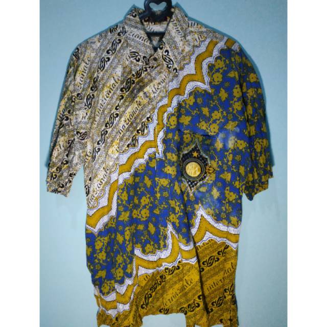Jual Preloved kemeja batik inter milan | Shopee Indonesia