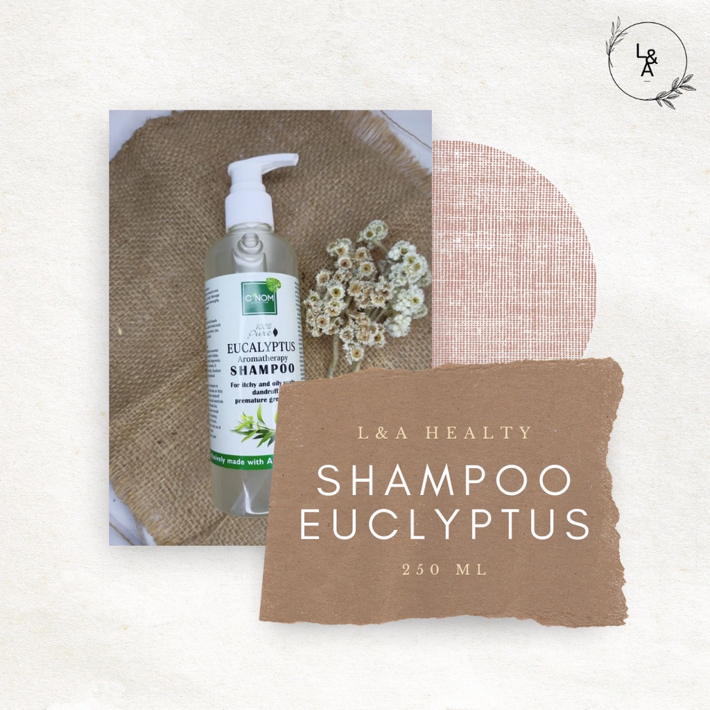 Jual Shampoo Minyak Kayu Putih Ukuran 250 ml Anti Kerontokan Anti ...