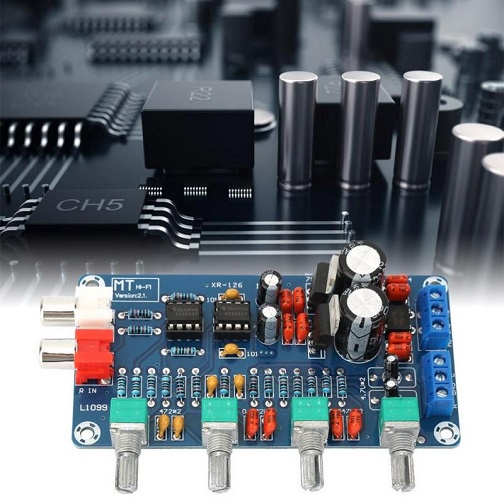 Jual Module Kit Pre-Amplifier HiFi Tone Control Stereo NE5532 Class Low ...