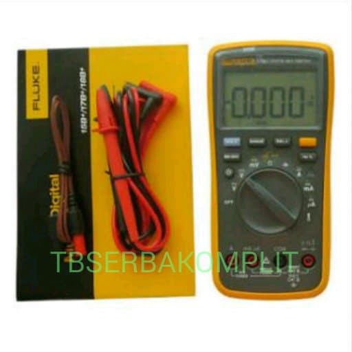 Jual Digital Multitester Fluke 17b+ / 17 b+ Multimeter AvoMeter Digital ...