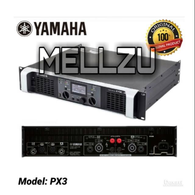 Jual Power Yamaha PX 3 ORIGINAL Amplifier Yamaha PX3 | Shopee Indonesia