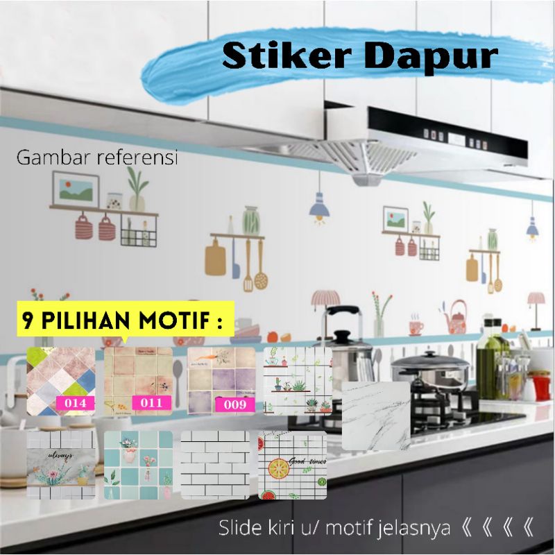 Jual STIKER DAPUR / KITCHEN STICKER 3 METER | Shopee Indonesia