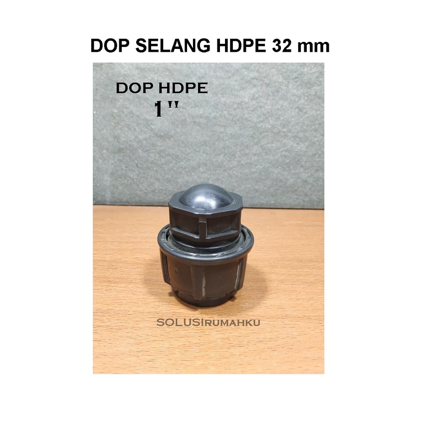 Jual Dop HDPE 1" Dop PE HItam Selang PDAM 1 Inch | Shopee Indonesia