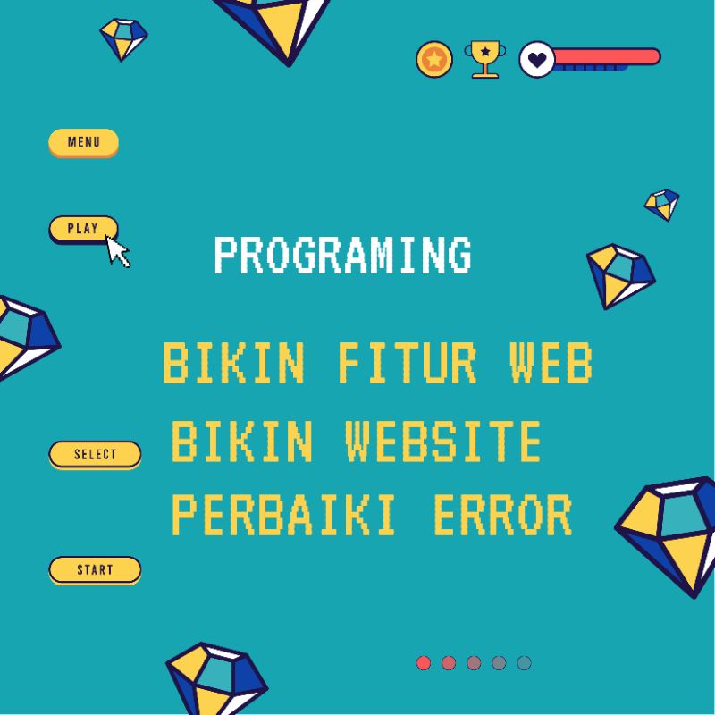 Jual JOKI PEMBUATAN WEBSITE DAN FITUR WEB CODING | Shopee Indonesia