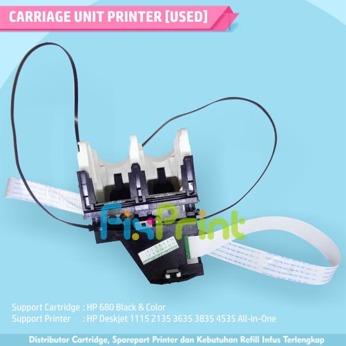 Jual Home Cartridge HP 680- Carriage Unit Printer HP Deskjet 2135 2130 ...