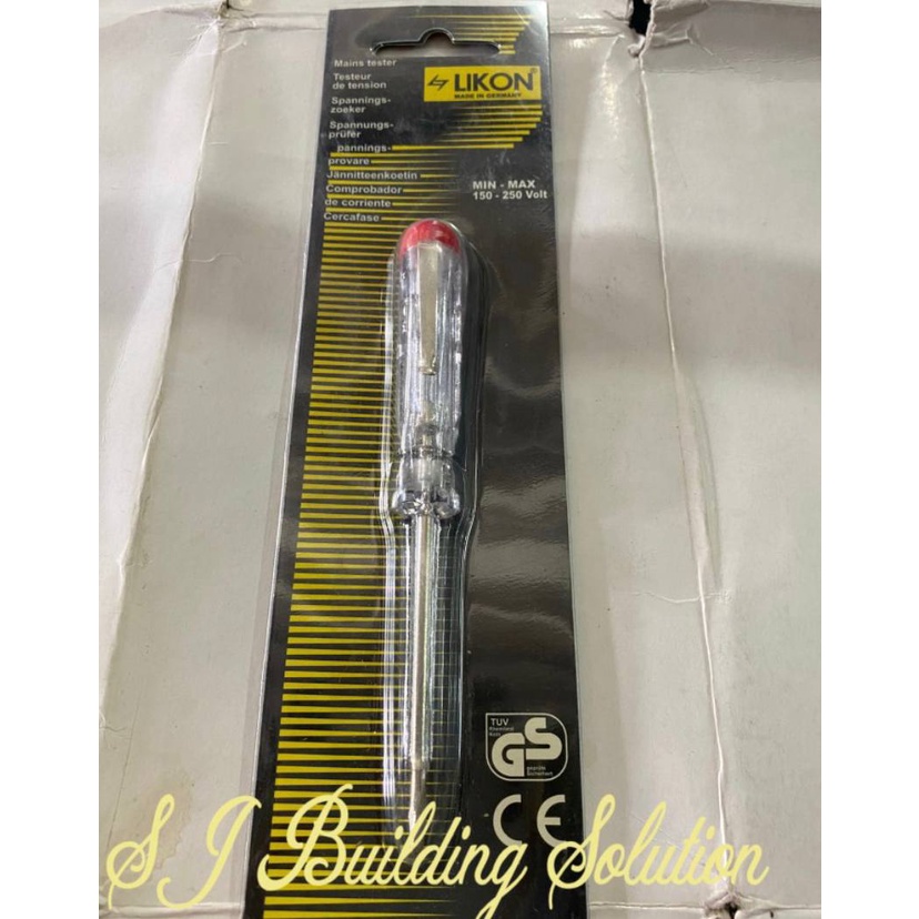 Jual Testpen LIKON / Obeng Tespen / Tespen Listrik / Tes Pen Bagus 150 ...